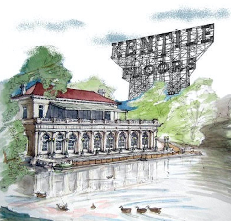 BREAKING: Iconic Kentile Floors Sign Will Rise Above Prospect Park In ...